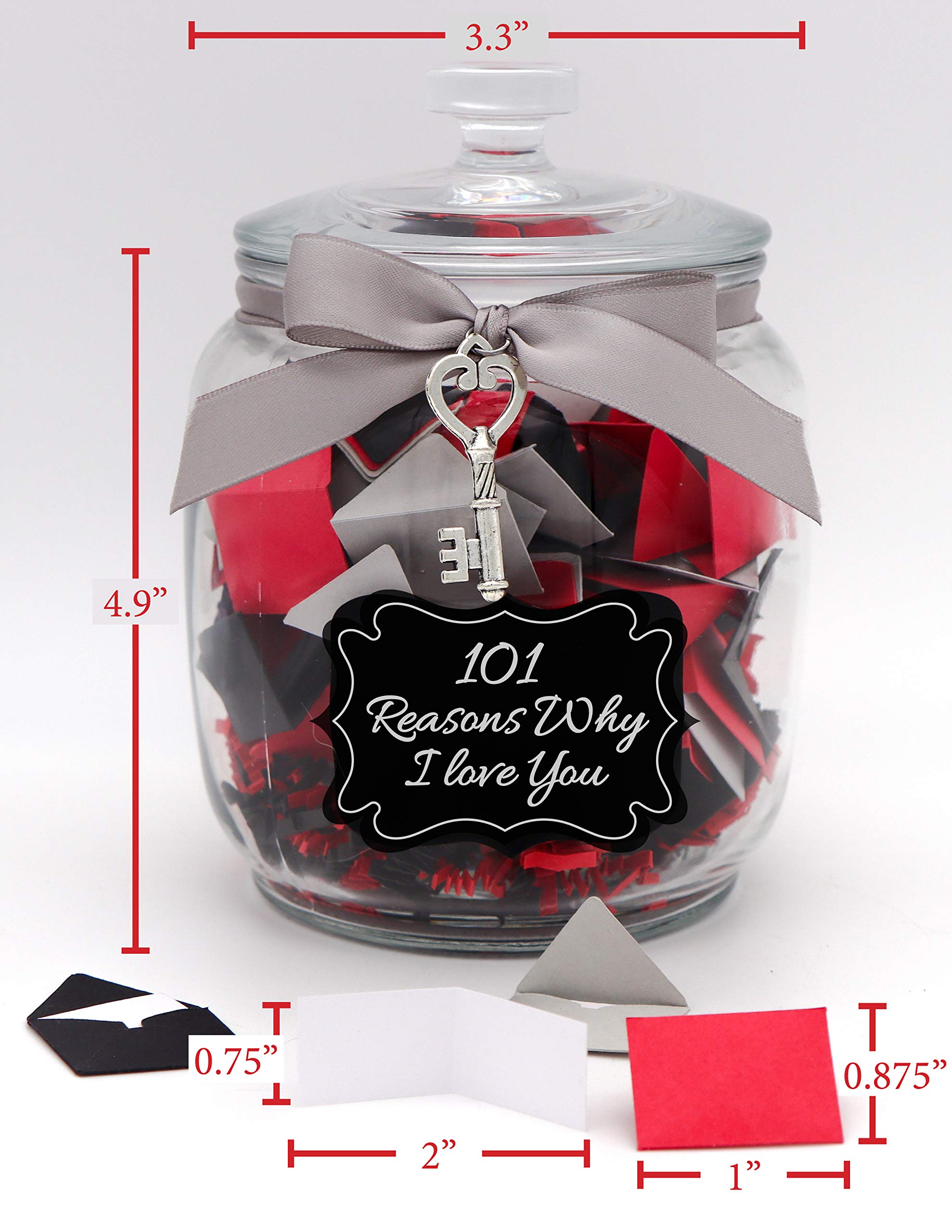 Personalized Handcrafted 101 Reasons Why I Love You Jar – Beyond ...